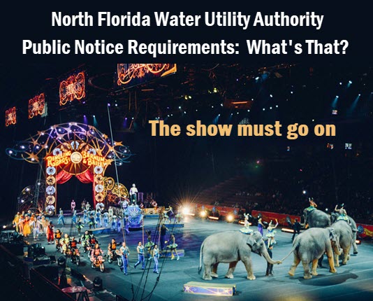 Improperly Noticed Columbia - Suwannee Utility Authority Meeting Does ...